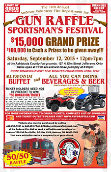 AVFD Gun Raffle | Annual Gun Raffle & Sportsman’s Festival
